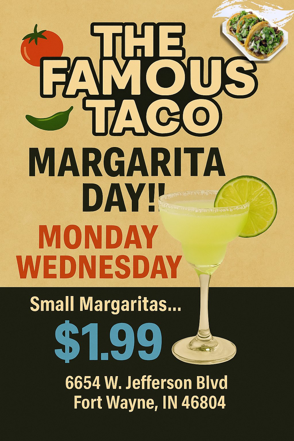 Menu – The Famous taco Mexican Grill